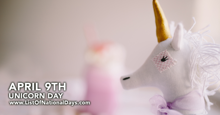 UNICORN DAY - List Of National Days