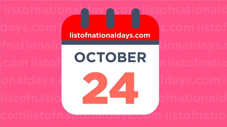 OCTOBER 24TH - List Of National Days