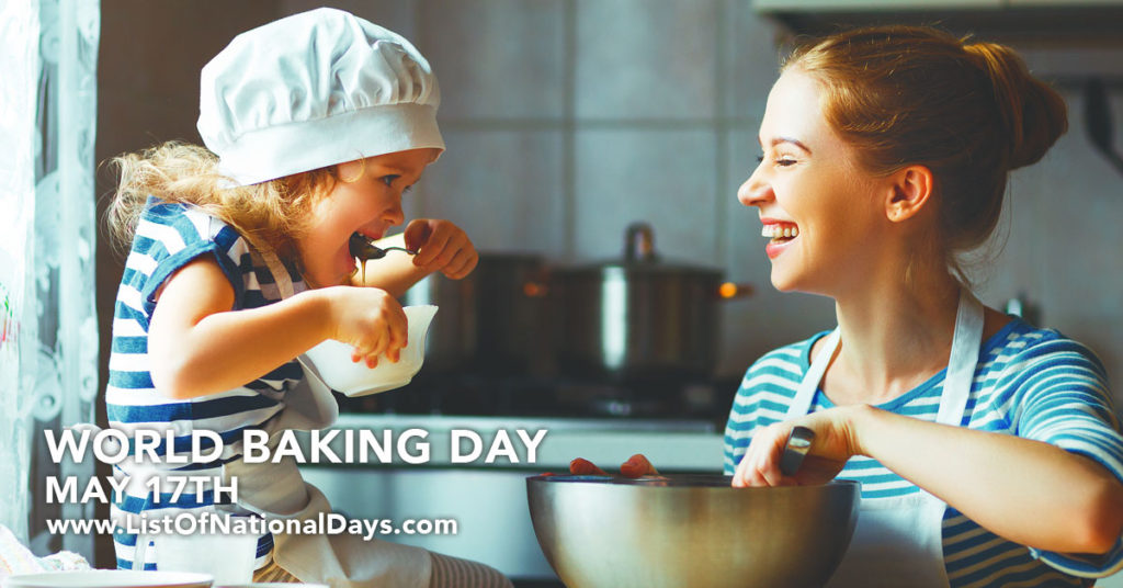 0517-WORLD-BAKING-DAY - List Of National Days