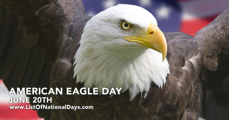 AMERICAN EAGLE DAY - List Of National Days