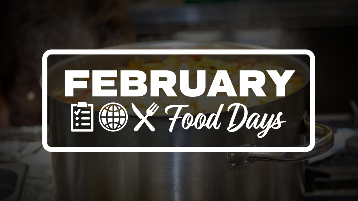 Totally Awesome Food Days in February - listofnationaldays.com