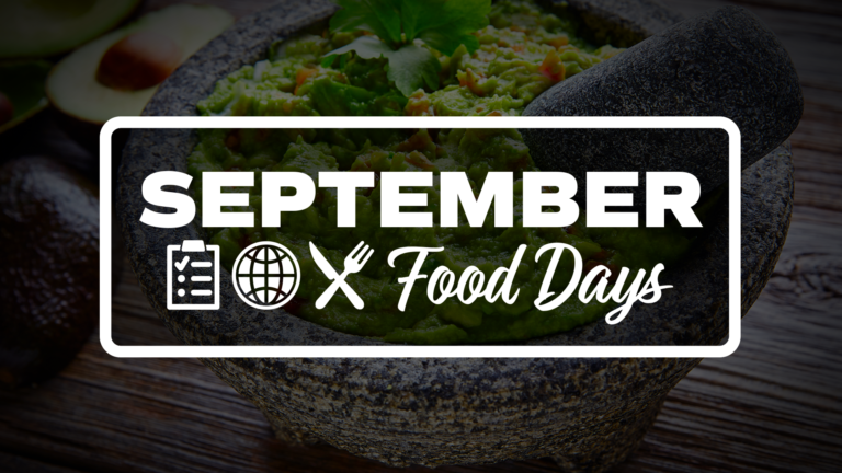 Ultimate List of Food Days in September - listofnationaldays.com