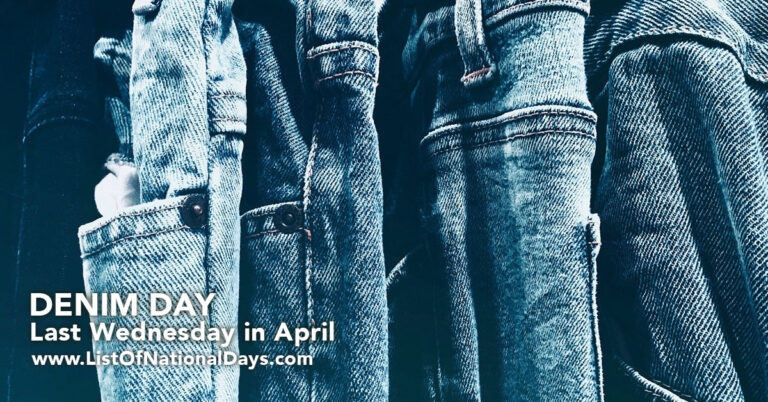 Denim Day - List Of National Days