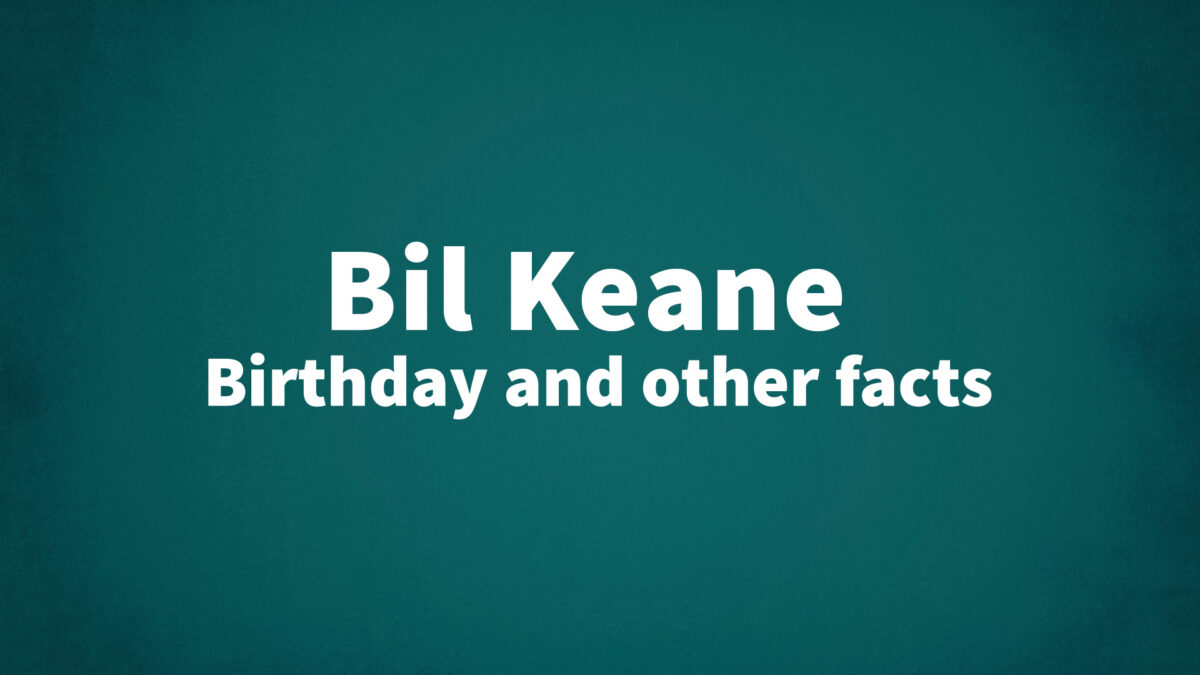 Bil-Keane - List Of National Days