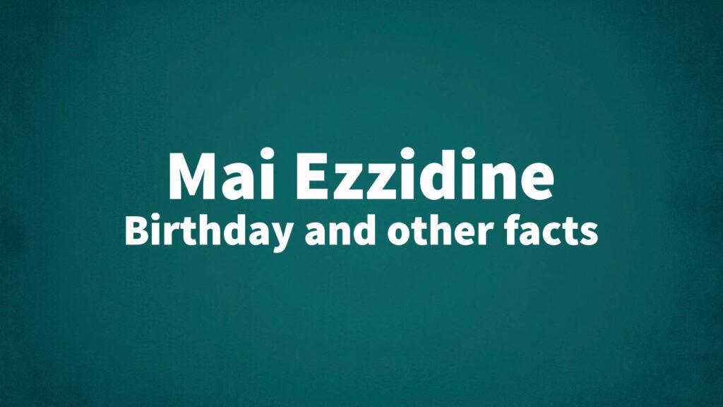 Mai-Ezzidine - List Of National Days