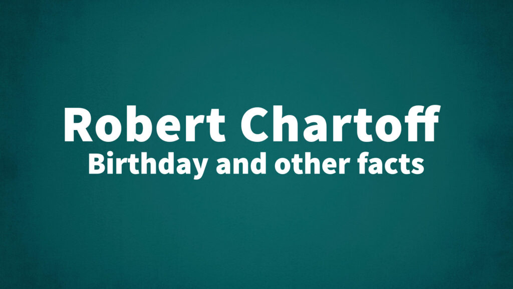 Robert-Chartoff - List Of National Days