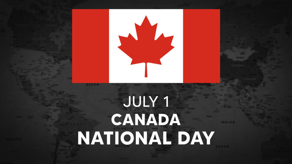 Canada's National Day - List Of National Days