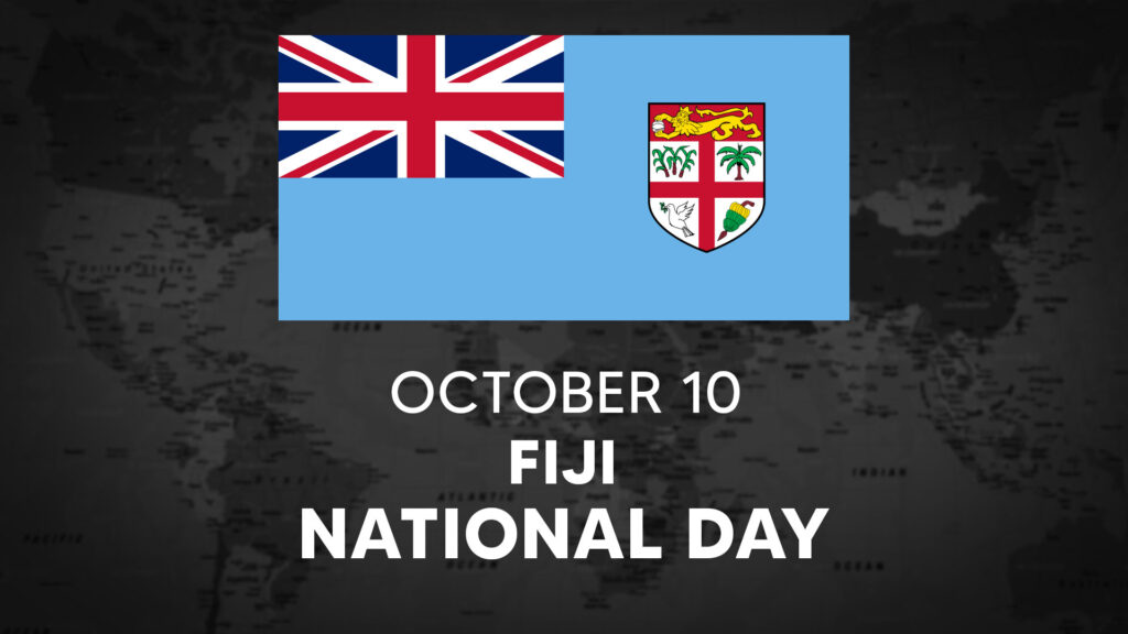 Fiji's National Day - List Of National Days