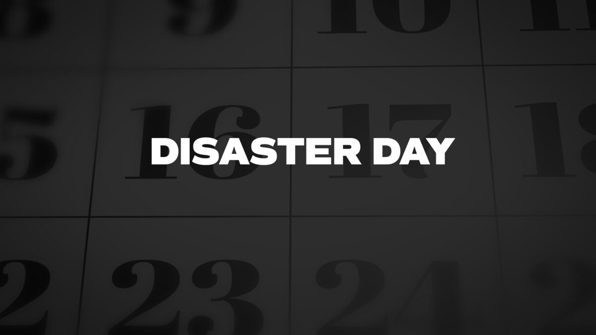 Disaster-Day - List Of National Days