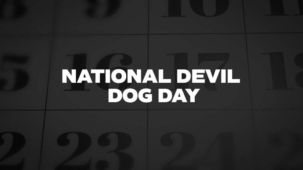National-Devil-Dog-Day - List Of National Days
