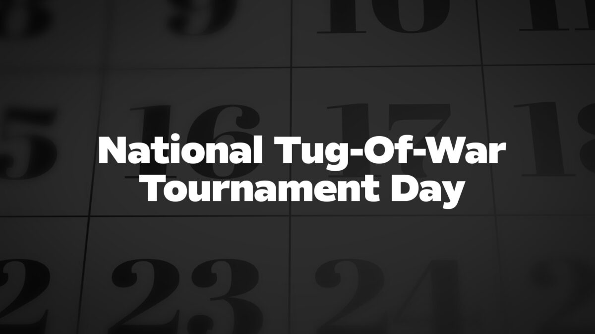 National-Tug-Of-War-Tournament-Day - List Of National Days