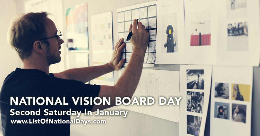 National Vision Board Day - List of National Days