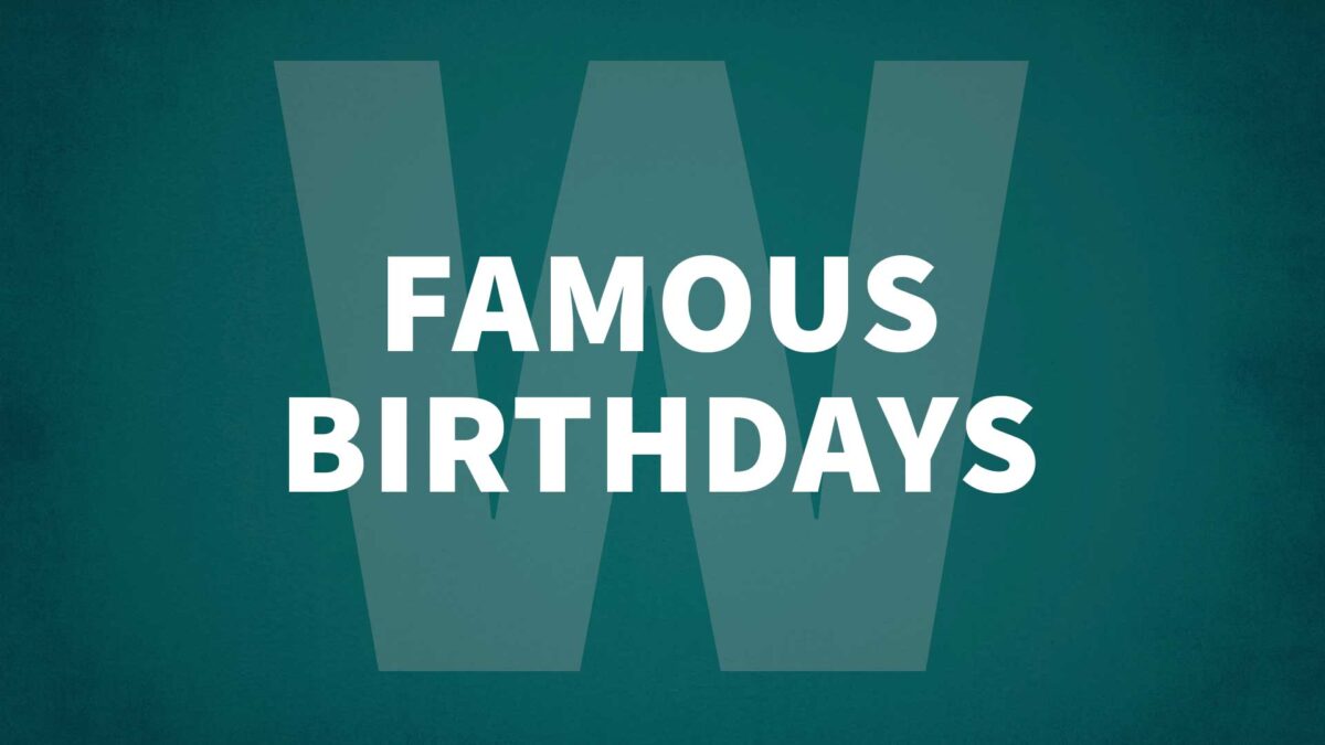 Famous Birthdays