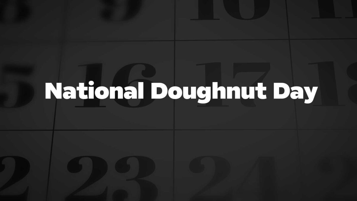 National Doughnut Day - List of National Days